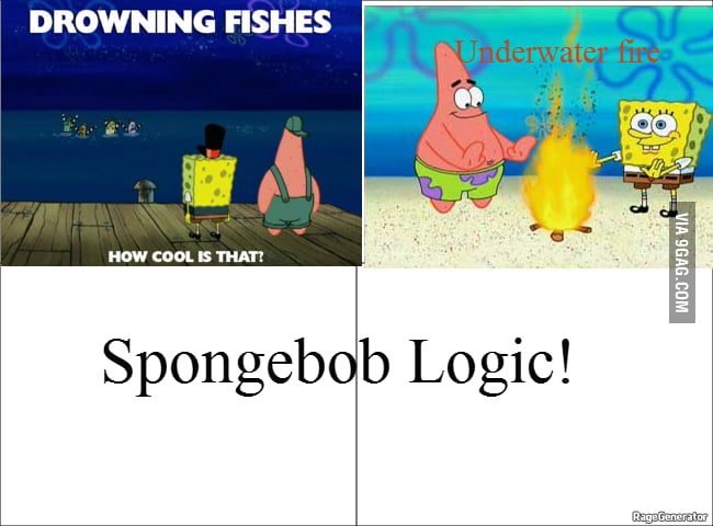 Spongebob Logic - 9GAG