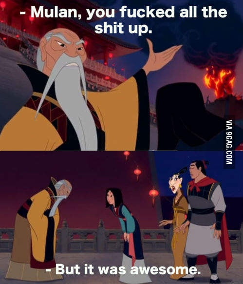 Awesome Mulan - 9GAG
