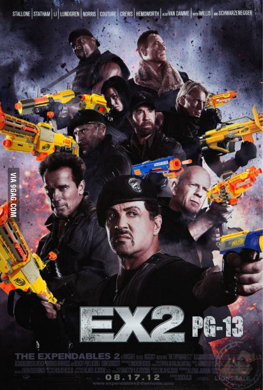 Would be even more epic with a NERF - 9GAG