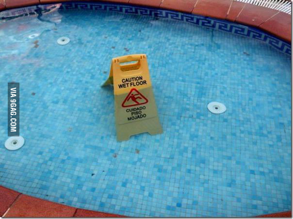 Captain Obvious' Pool - 9GAG