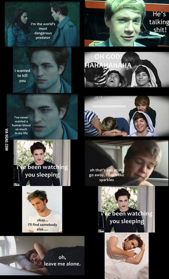 One direction vs twilight - 9GAG