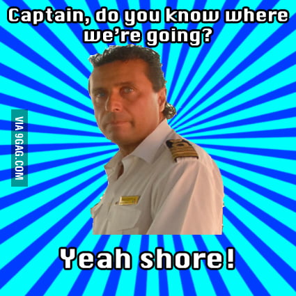 Just Francesco Schettino - 9GAG