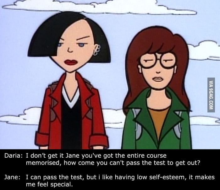 Low self-esteem - 9GAG