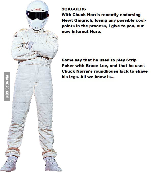 HE'S CALLED THE STIG - 9GAG