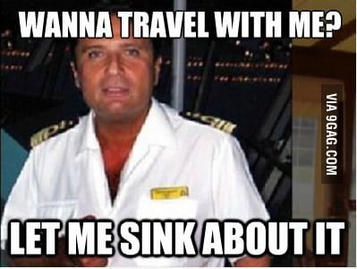 Captain Schettino - 9GAG