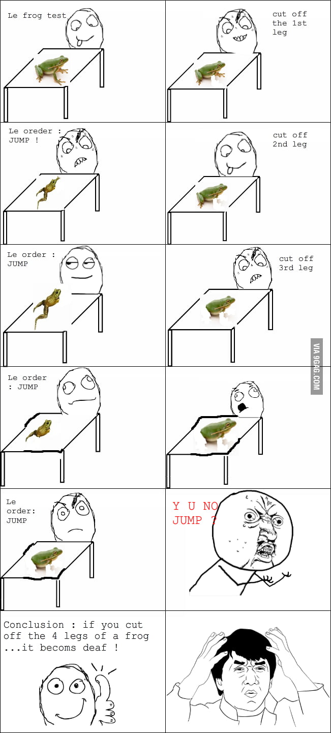 The frog test : really worth reading ! - 9GAG