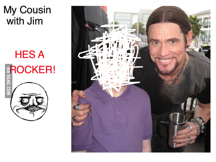 Jim Carrey, the rocker. - 9GAG