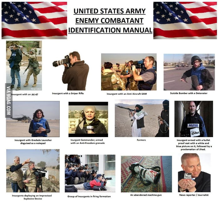 US Army Enemy Combatant Identification Manual - 9GAG