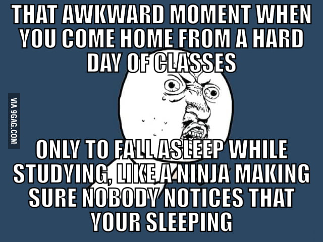 That moment of sleeping like a ninja - 9GAG