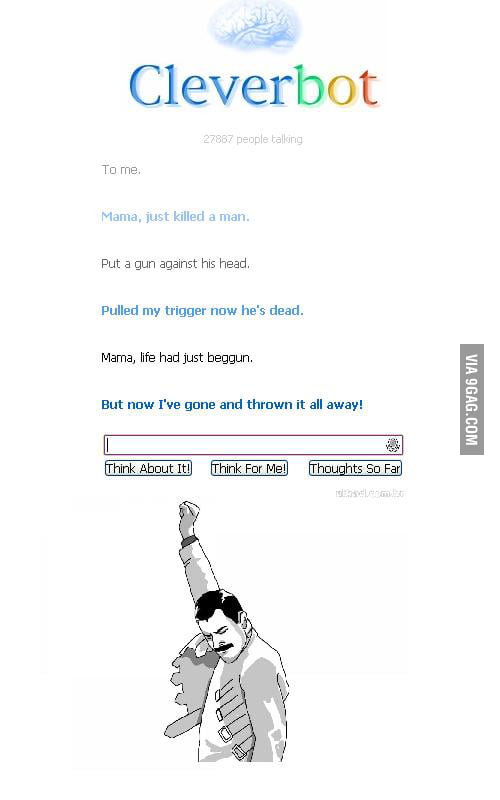 Epic cleverbot is epic - 9GAG