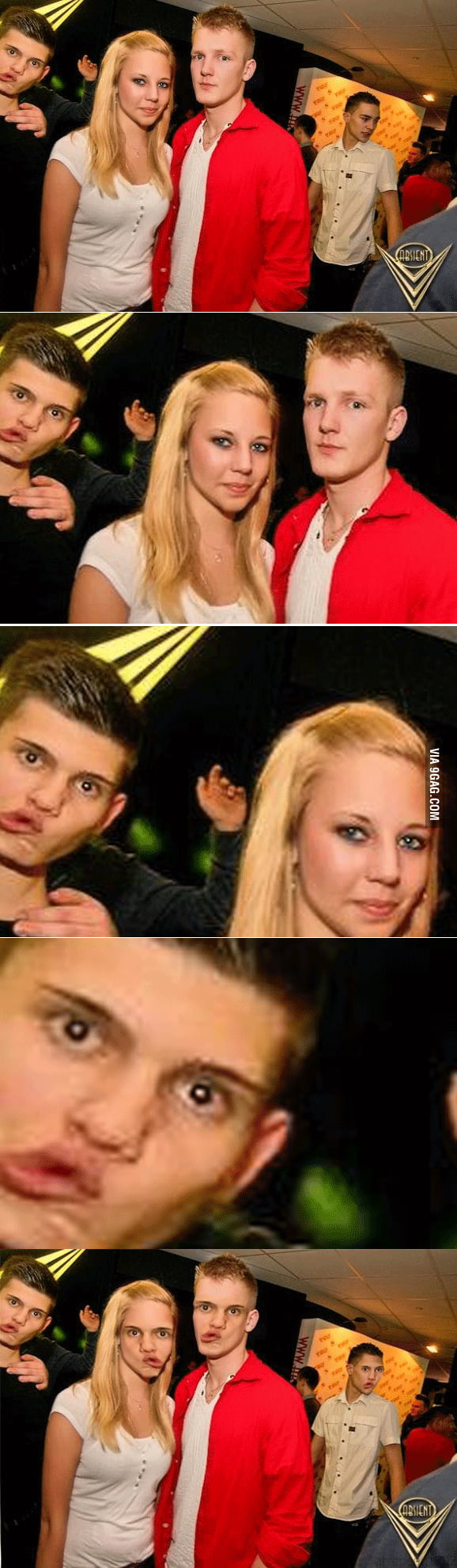 Stupid face - 9GAG