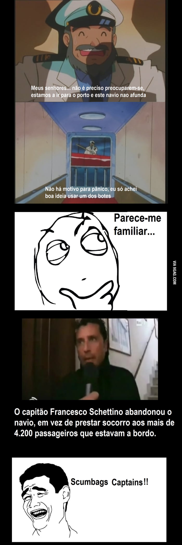 Scumbags Captains - 9GAG