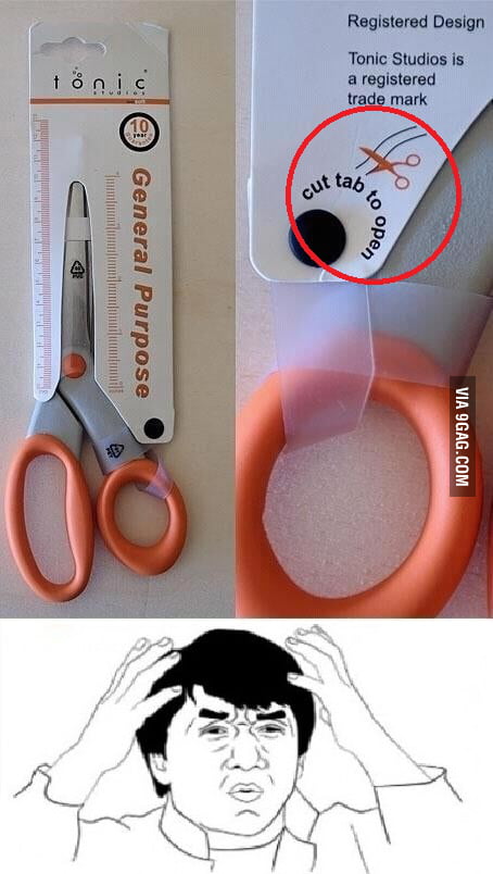 Scumbag scissors - 9GAG