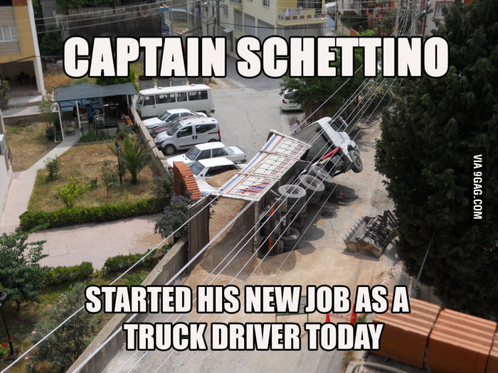 Just captain schettino. - 9GAG