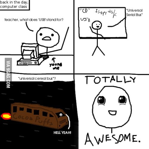 Universal Cereal Bus - 9GAG