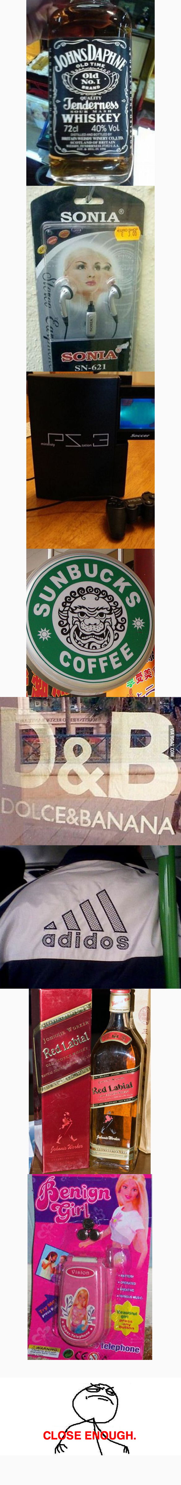 Top Fake Brand Name Products - 9GAG