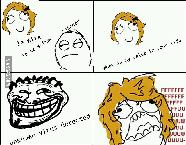 Software engineer -husband - 9GAG