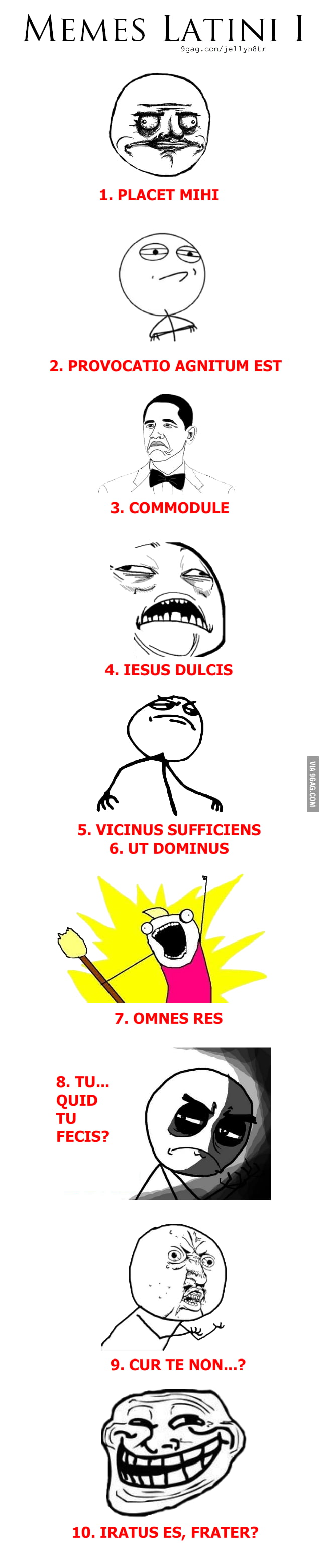 Learning Latin... the 9GAG way. - 9GAG