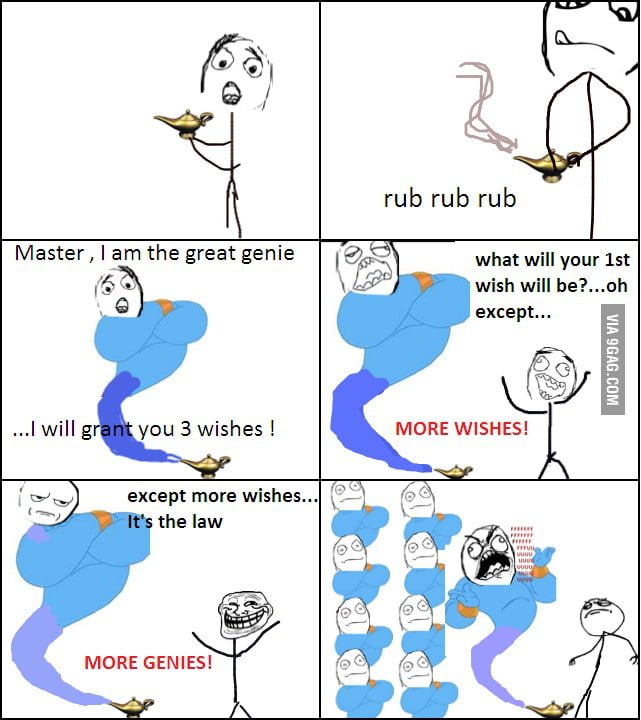 Trolling level : Genie - 9GAG