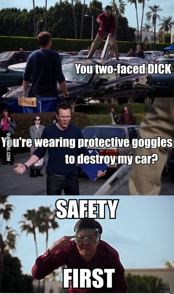 Safety First !! - 9GAG