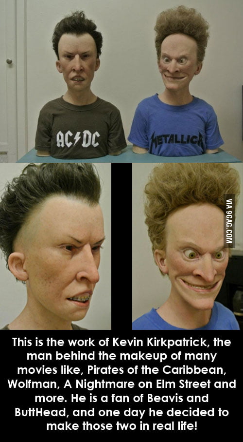 Real life Beavis and Butt-Head - 9GAG