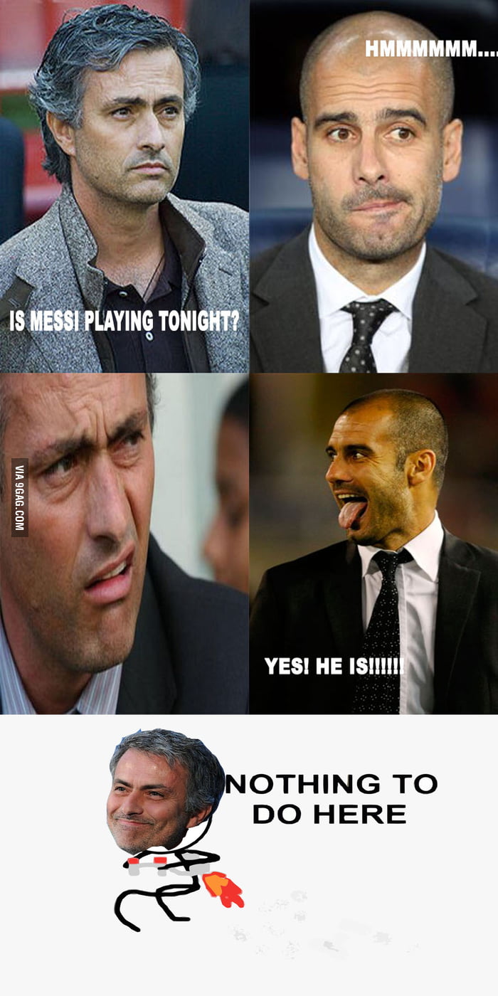 Mourinho asks Pep... - 9GAG