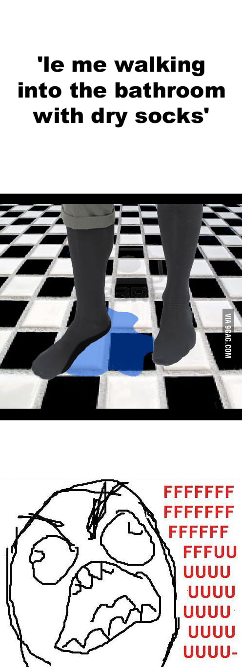 Dry socks.. - 9GAG