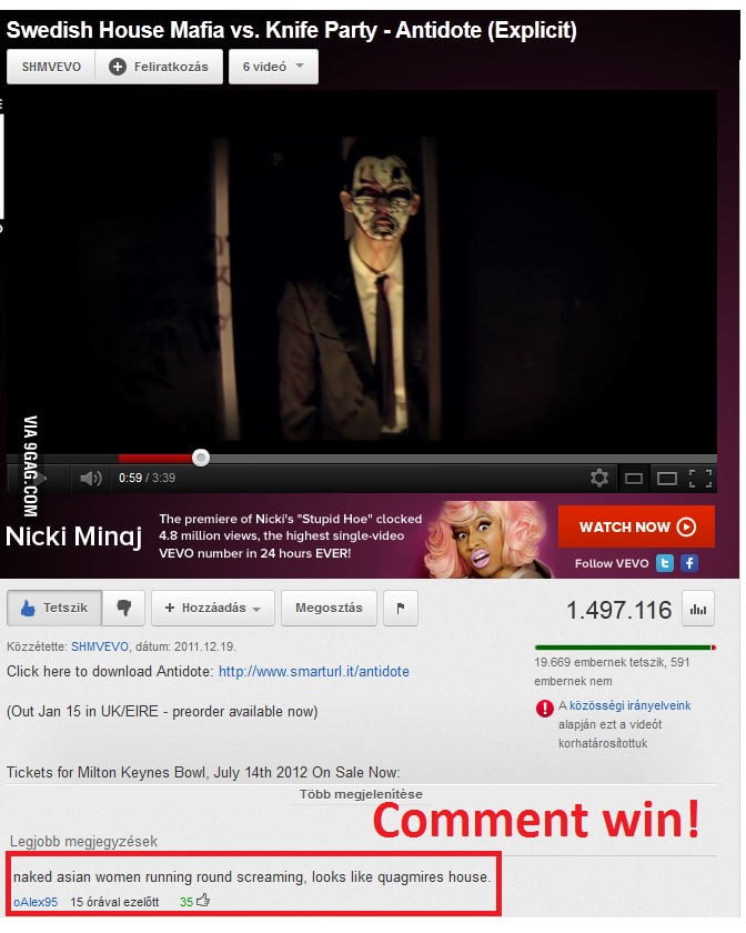 Awesome comment is awesome! - 9GAG