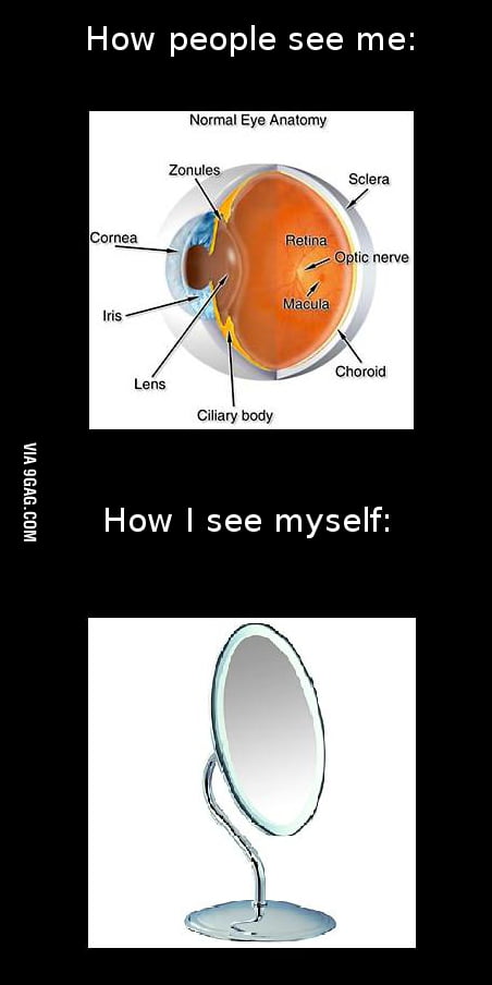 How I see myself - 9GAG