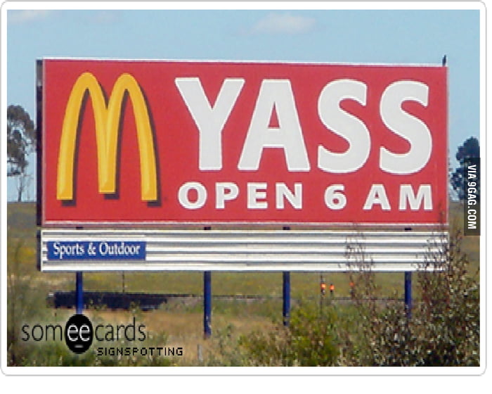 My ass open at 6 AM - 9GAG