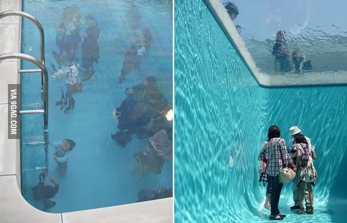 Fake Swimming Pool - 9GAG