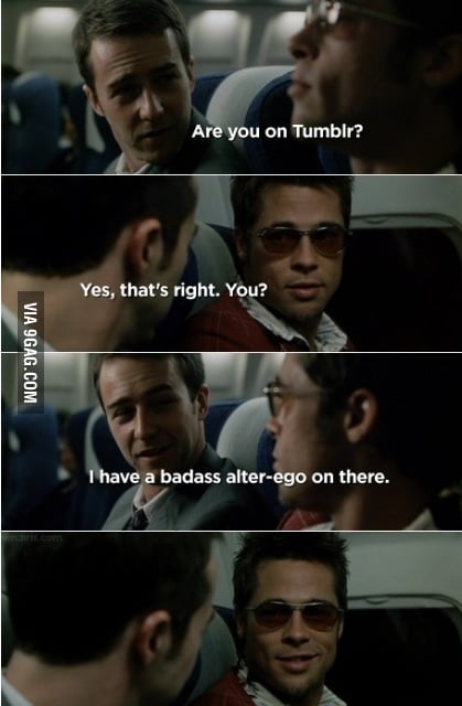 Fight club alter-ego - 9GAG