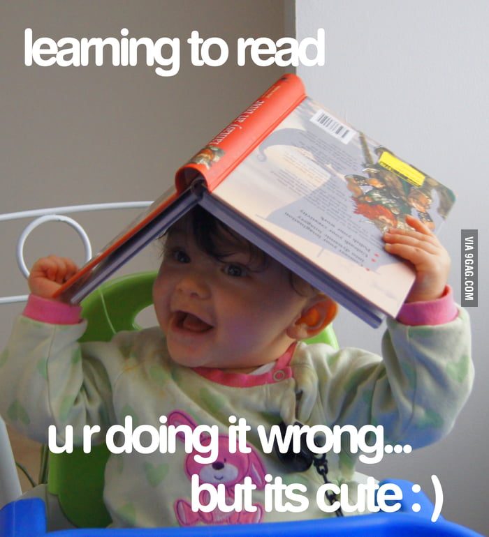 Reading... seems legit - 9GAG