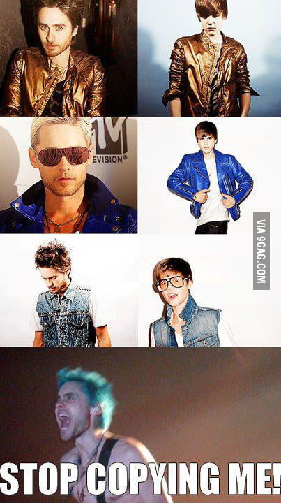 Stop copying me - 9GAG