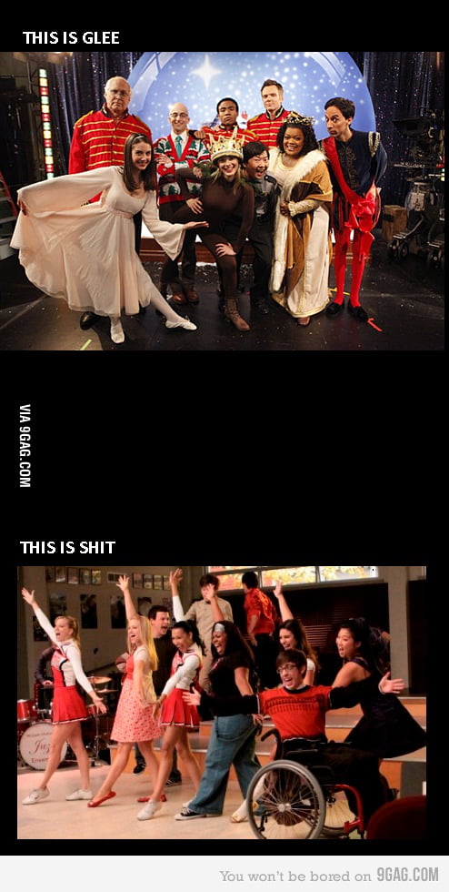 Learn the difference - This is Glee [Fixed] - 9GAG
