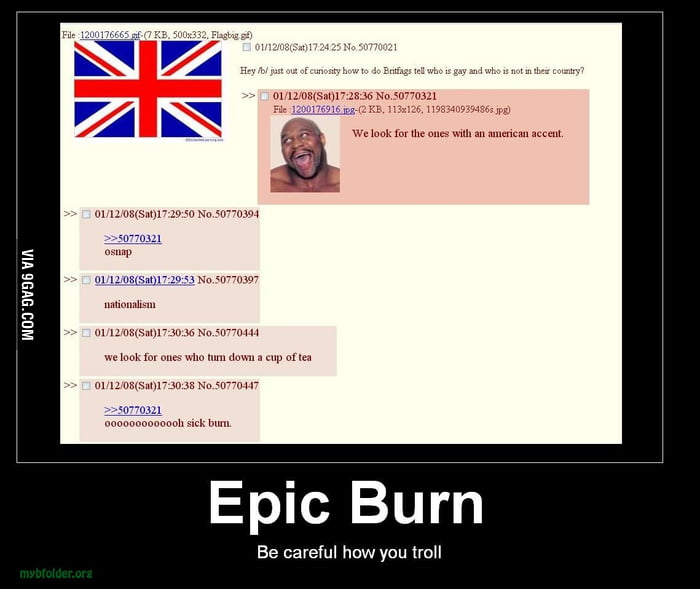 Epic Burn - 9GAG