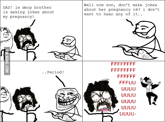 Pregnant derp sister - 9GAG