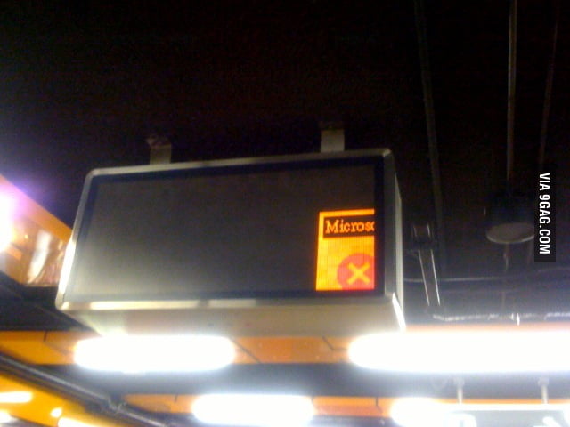 Microsoft FAIL - 9GAG