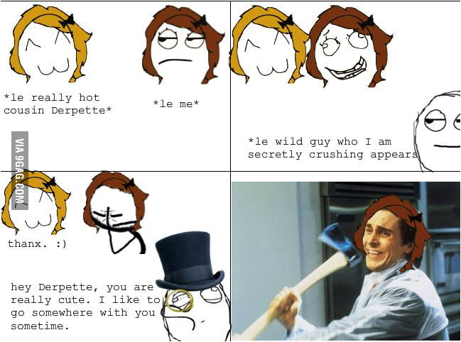 Derpette and Derpina - 9GAG