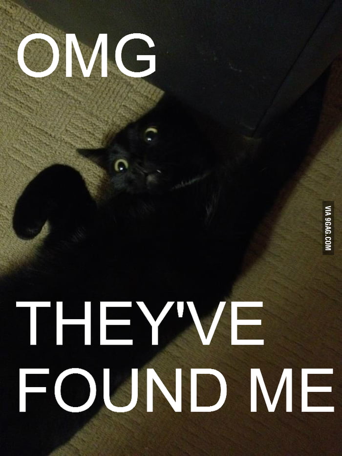 THEY'VE FOUND ME - 9GAG