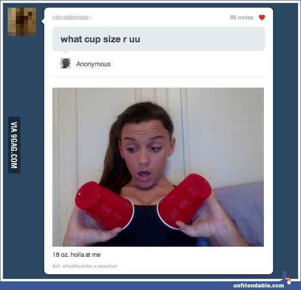 Cup Size - 9GAG
