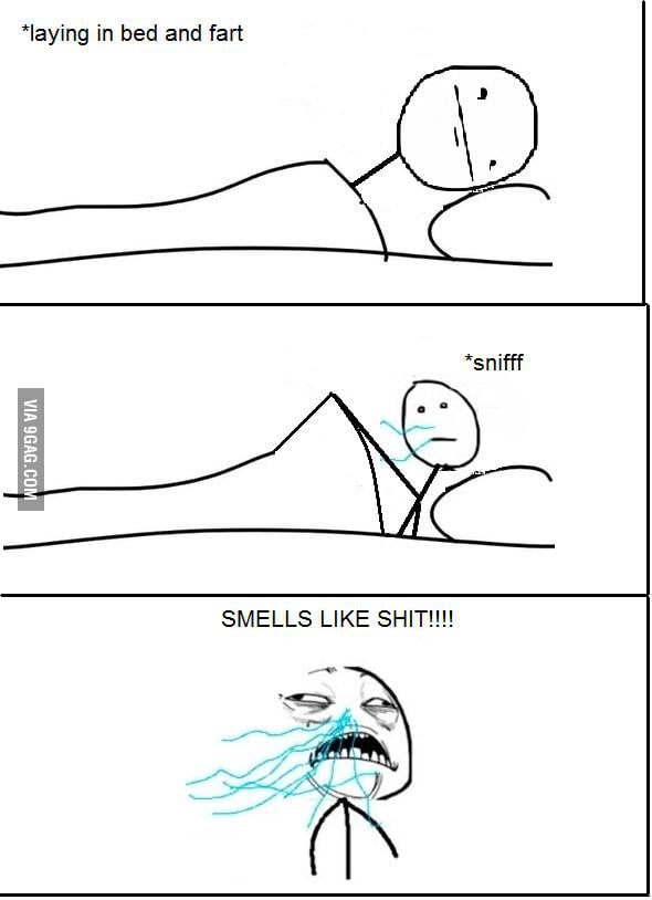 Smells like shit! - 9GAG