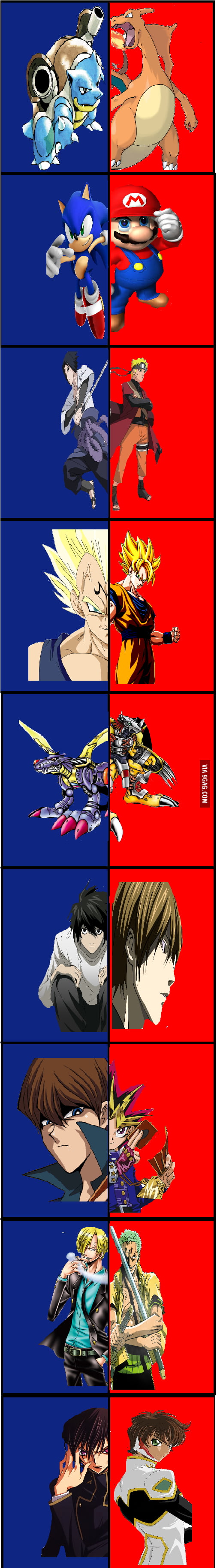 Cool rivals. - 9GAG