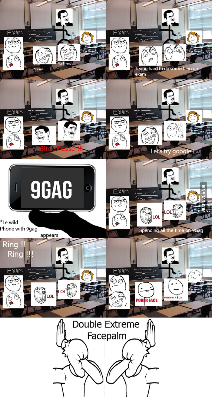 Double Extreme Facepalm - 9GAG