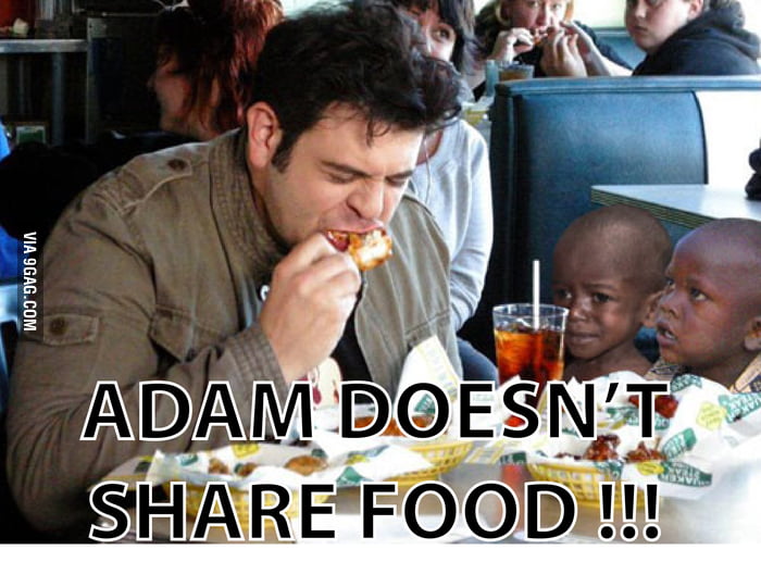 Man vs food - 9GAG