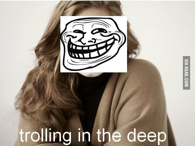 Adele trolling - 9GAG