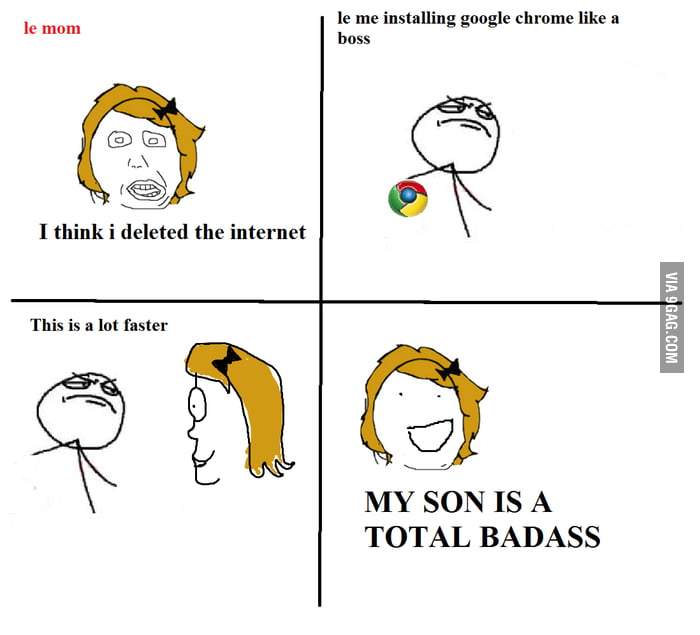 I deleted the internet - 9GAG