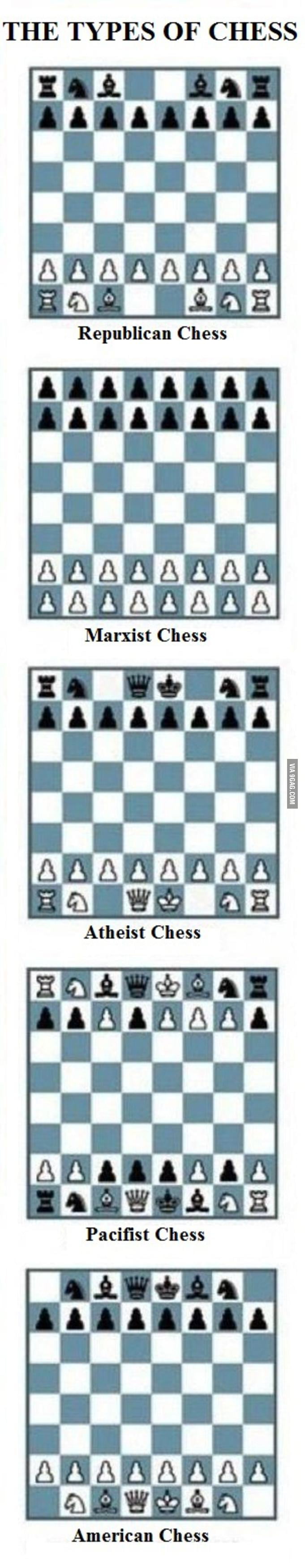 Types of Chess - 9GAG