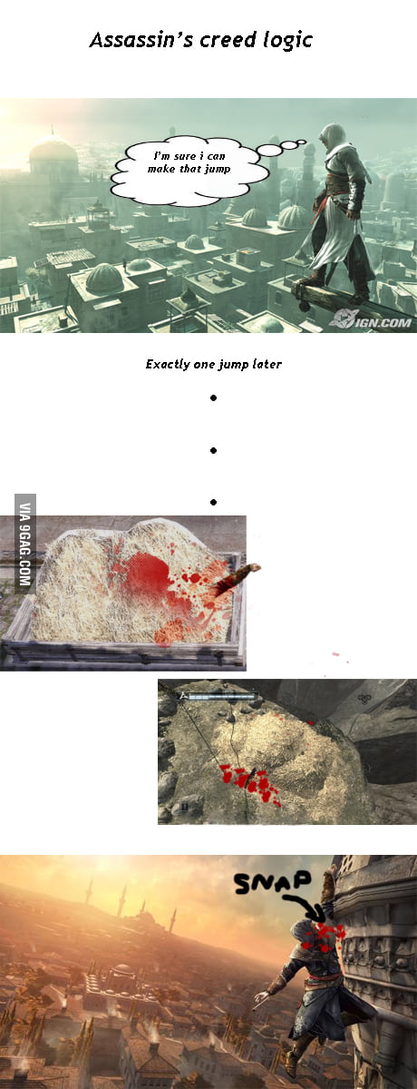 Assassin's Creed logic... - 9GAG