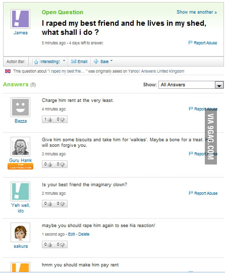 Epic comment wins!! - 9GAG